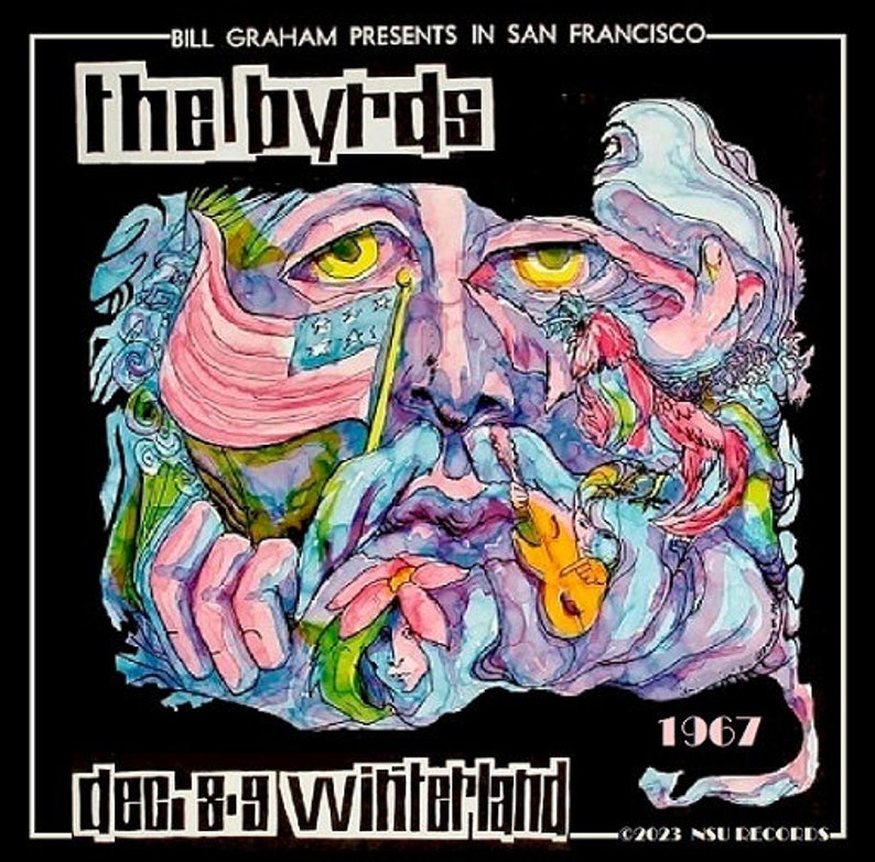 The Byrds Winterland Ballroom 1967 December 9th. LTD CD - Etsy