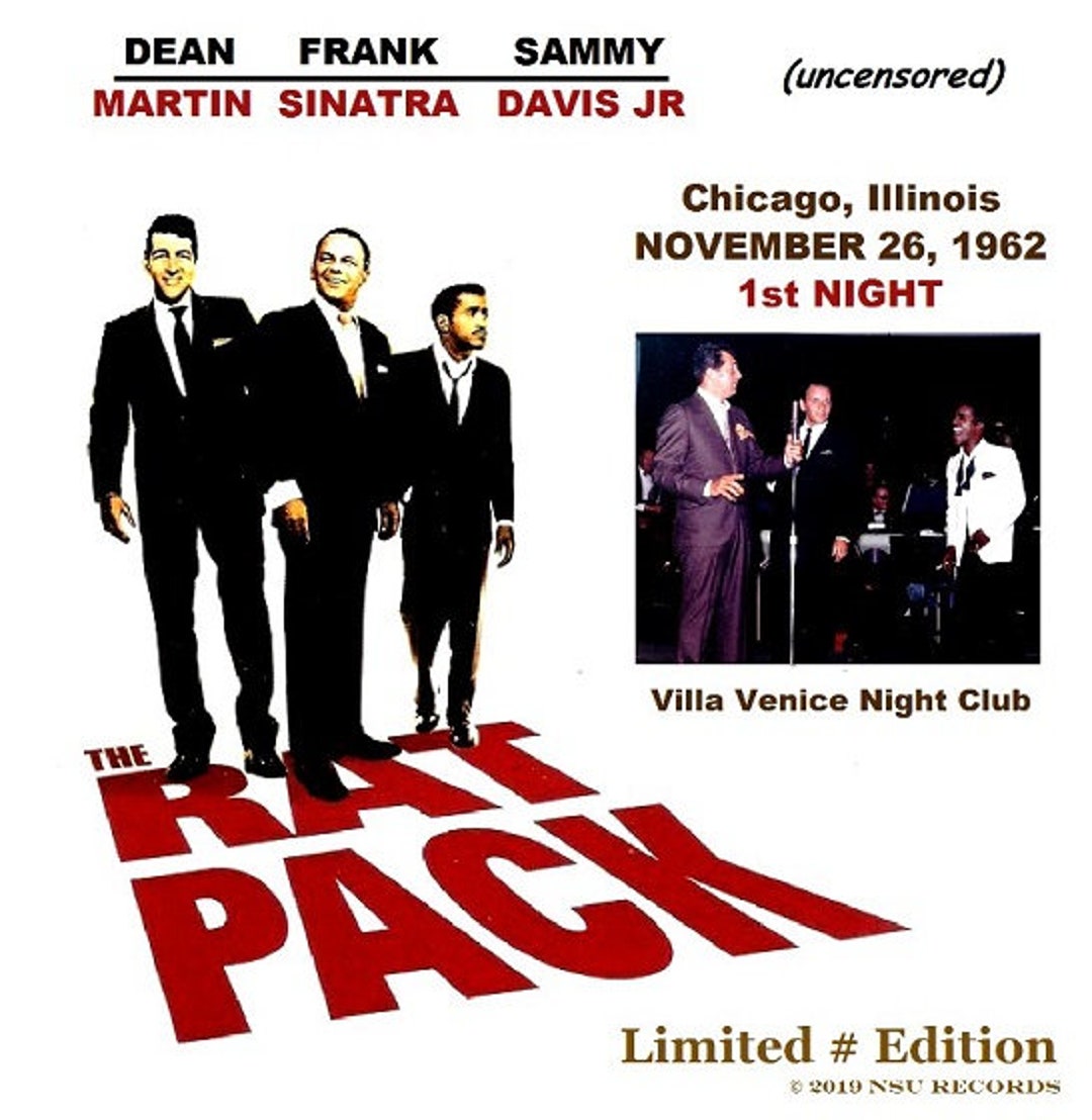 Frank Sinatra & the Rat Pack Live in Chicago, Illinois 1962 November ...