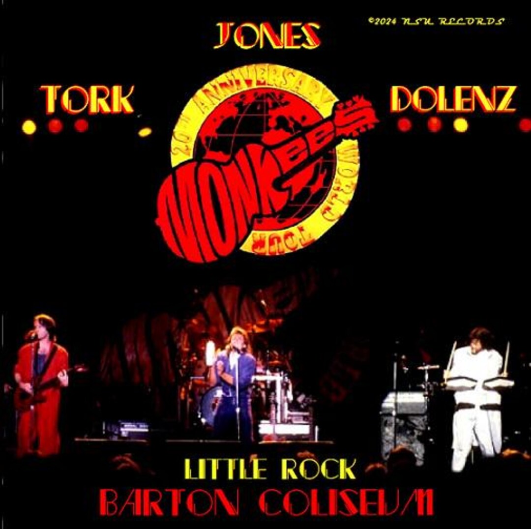 The Monkees Live in Little Rock AR 1986 October 25. LTD CD - Etsy