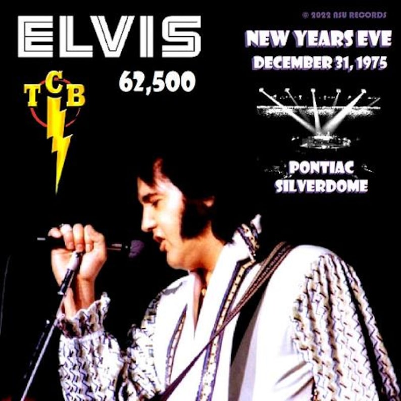 Elvis Presley Live New Years Eve 1975 December 31st Ltd 2cd - Etsy