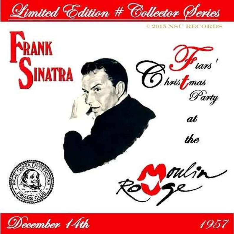 Frank Sinatra Live in Moulin Rouge 1957 December 14th Ltd # Cd - Etsy