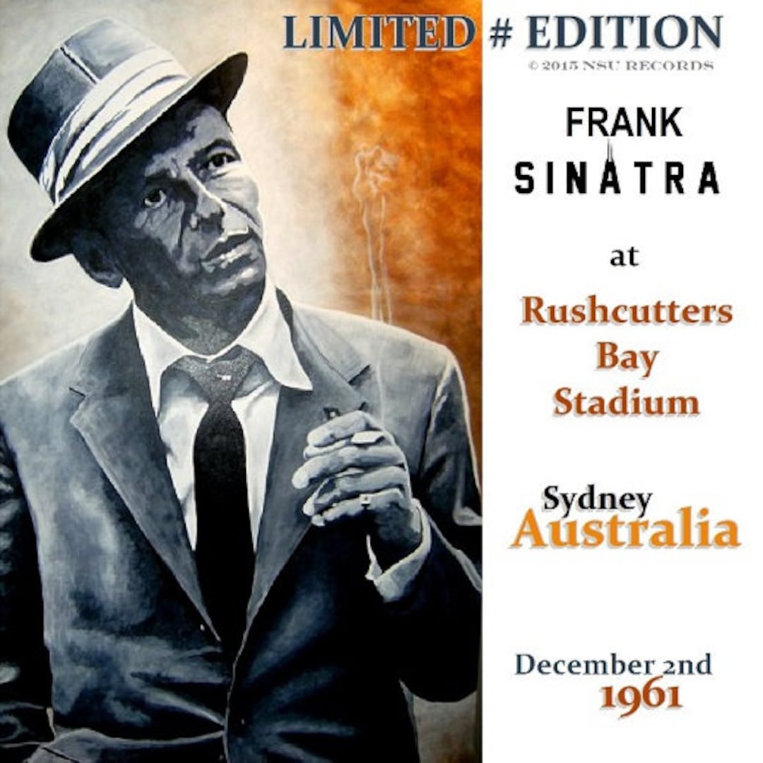 Frank Sinatra Live in Sydney Australia 1961 Dec 2 Ltd # Cd Out of Print ...