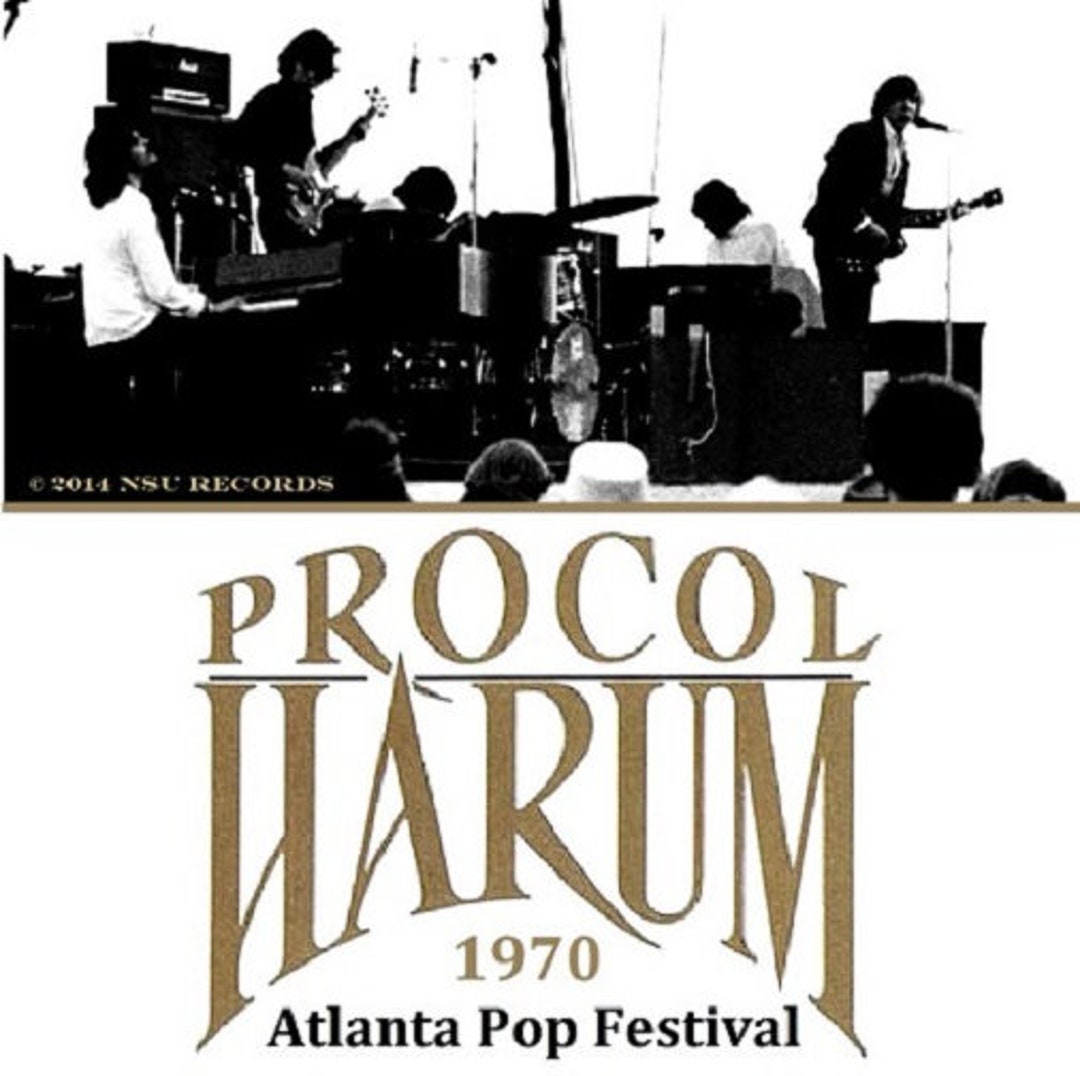 Procol Harum Live at the Atlanta Pop Festivsl 1970 July 3rd CD - Etsy