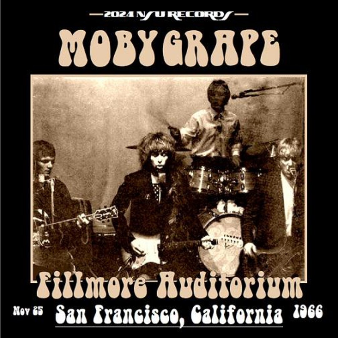 Moby Grape Live at the Fillmore Auditorium 1966 Nov 25, LTD CD - Etsy