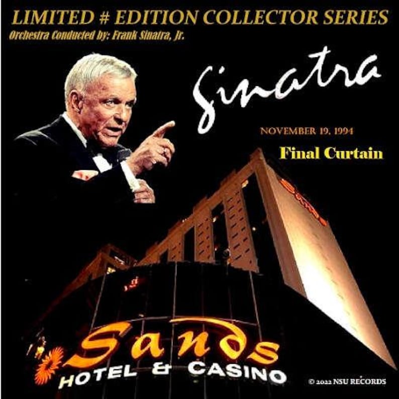 Frank Sinatra Live at the Sands Casino in Atlantic City 1994 November ...