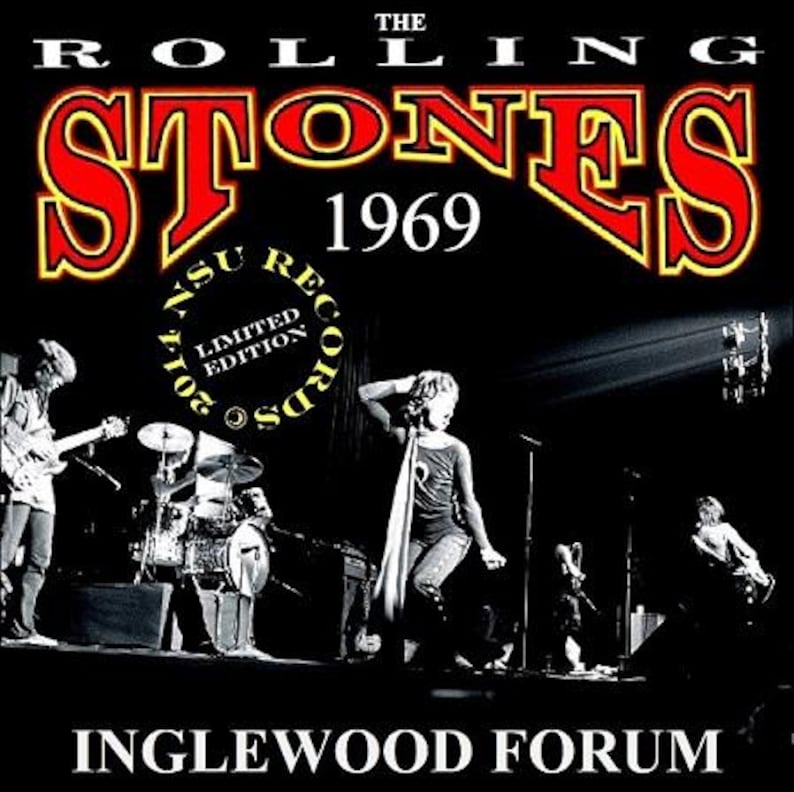 The Rolling Stones Live L.A Forum 1969 November 8th LTD CD - Etsy
