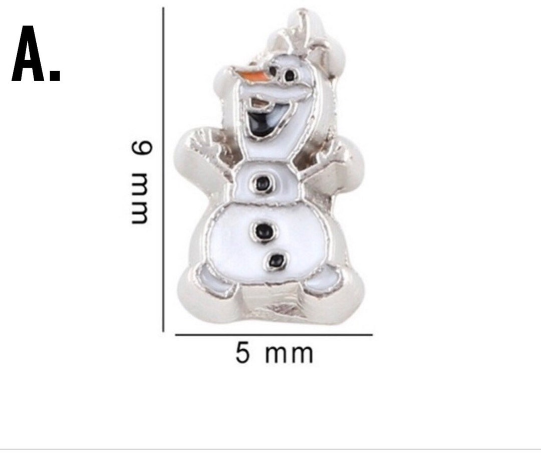 Olaf Floating Charm • Disneys Frozen Floating Charms • Disney Charms ...