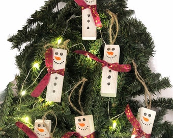 Jenga Christmas Ornaments - Etsy