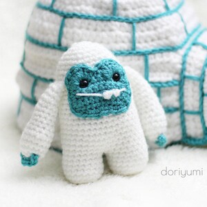 Yeti & the Igloo Amigurumi Crochet Pattern - Etsy