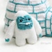 Yeti & the Igloo Amigurumi Crochet Pattern - Etsy