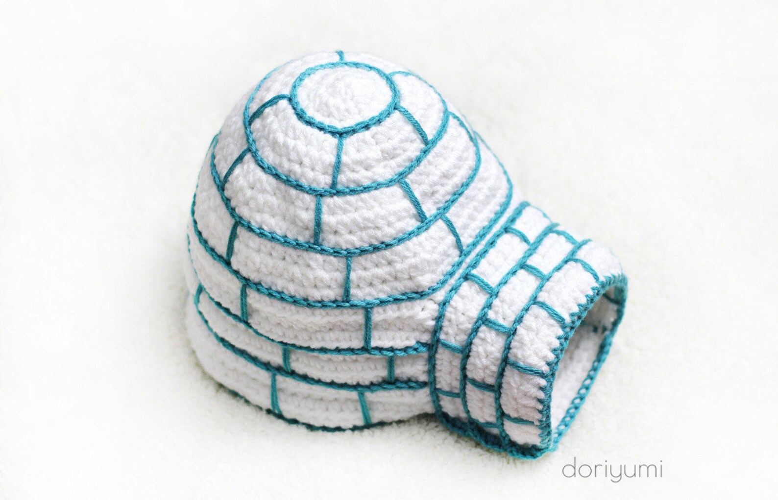 Yeti & the Igloo Amigurumi Crochet Pattern - Etsy