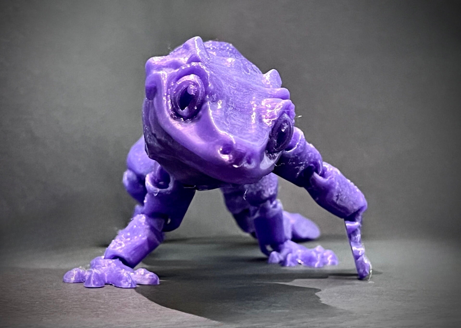 3D Printed Articulated Gargoyle Gecko: Sensory Toy, Desk Decor - Etsy