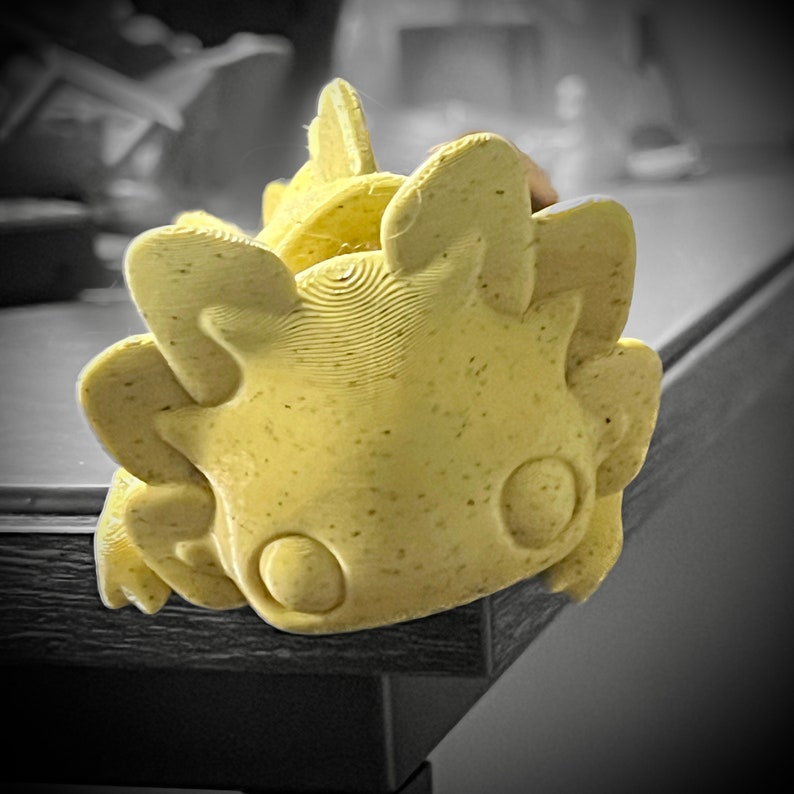 3D Printed Axolotl Tadpole: Articulated Fidget Toy - Etsy