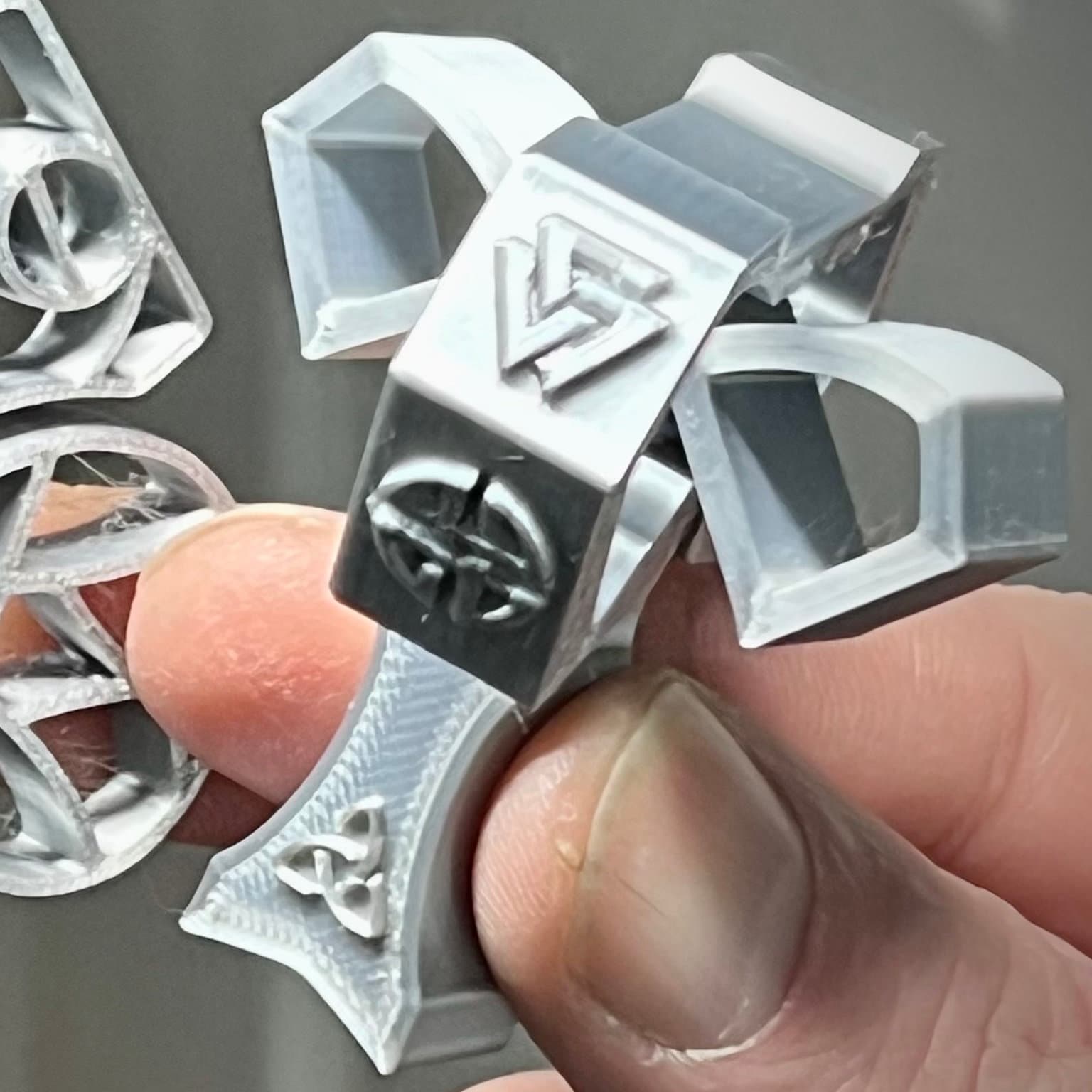 Thor's Hammer Fidget Spinning Hammer, Multi Piece Celtic Mjolnir - Etsy