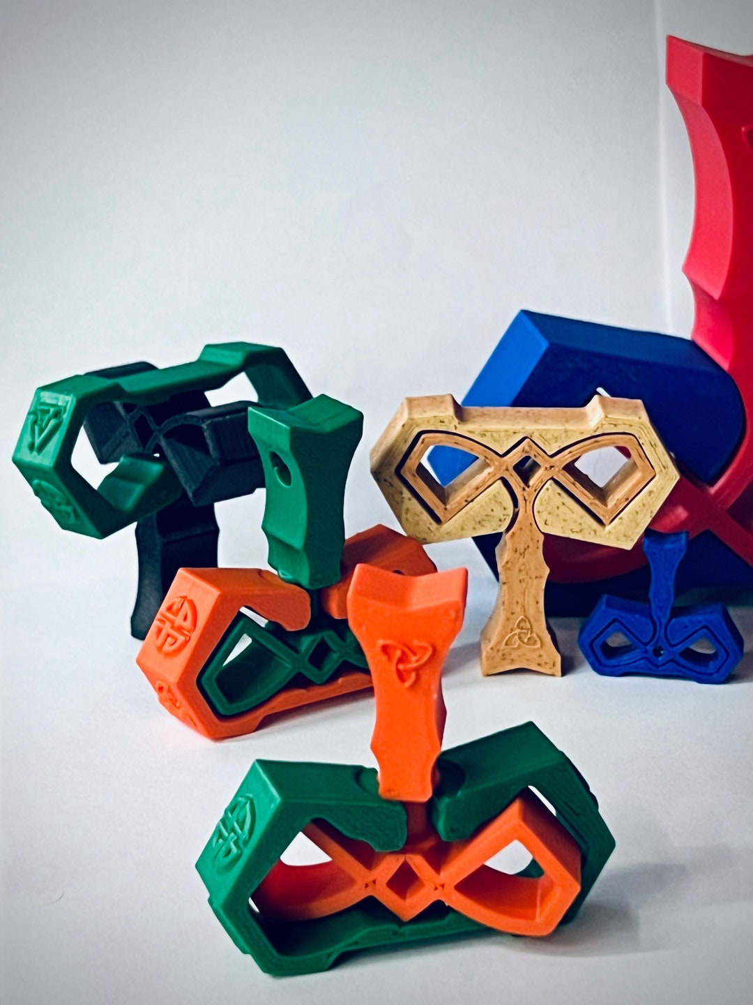 Thor's Hammer Fidget Spinning Hammer, Multi Piece Celtic Mjolnir - Etsy