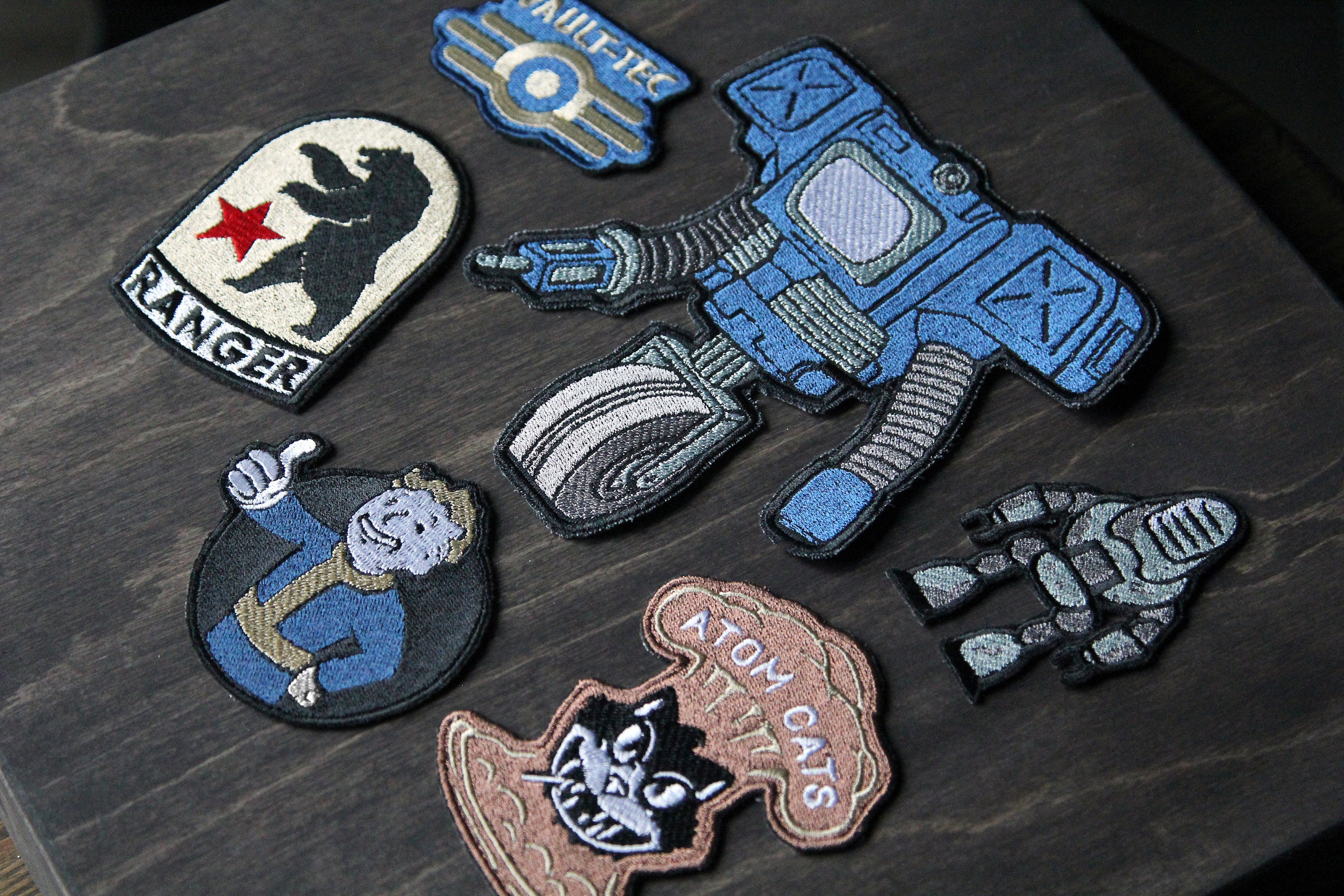 Fallout patches bundle / Set of 6 iron-on patches / Gift for | Etsy