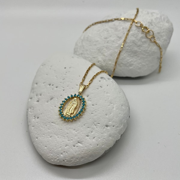 Mother Mary Necklace - Etsy