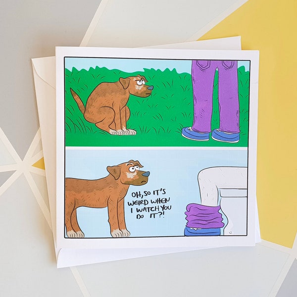 Dog Poop Birthday Card - Etsy