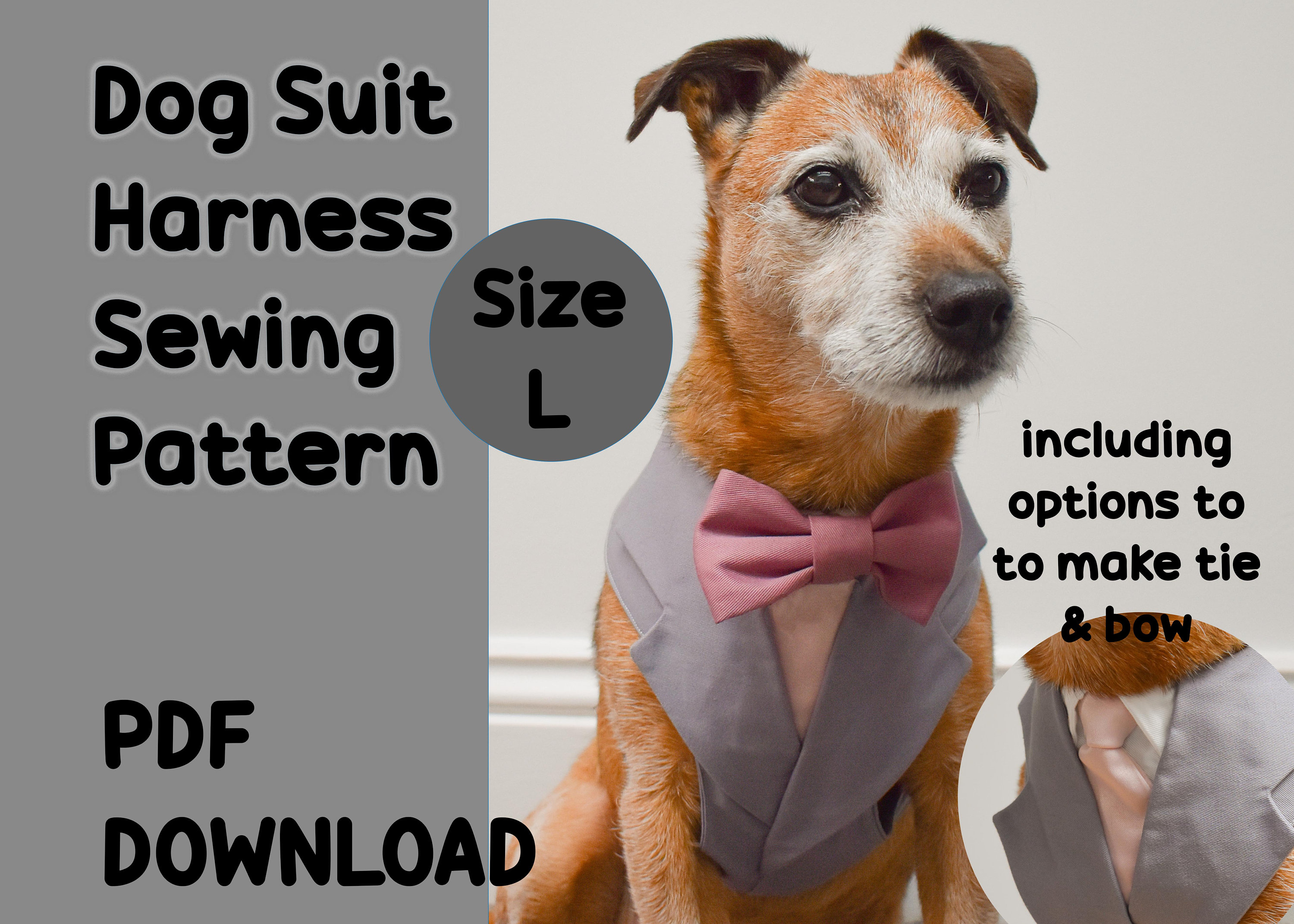 Dog Tuxedo Pattern