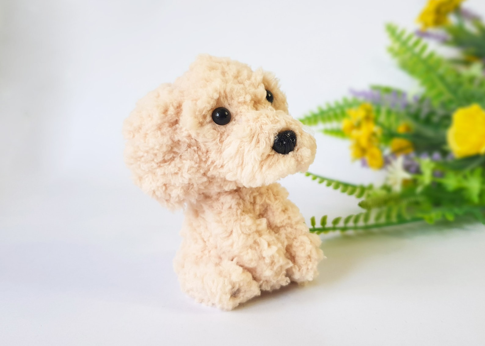 Crochet Cockapoo Pattern, Amigurumi Dog Pattern, Dog Stuffed Animal ...