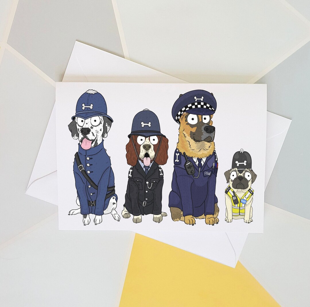 Uk Police Card, Police Gifts, Funny Dogs, Police History, Law ...
