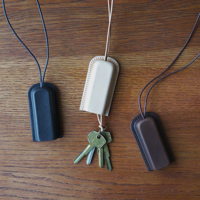 Colm Key Clochette/leather Keycase/leather Keyholder/leather Keyring ...