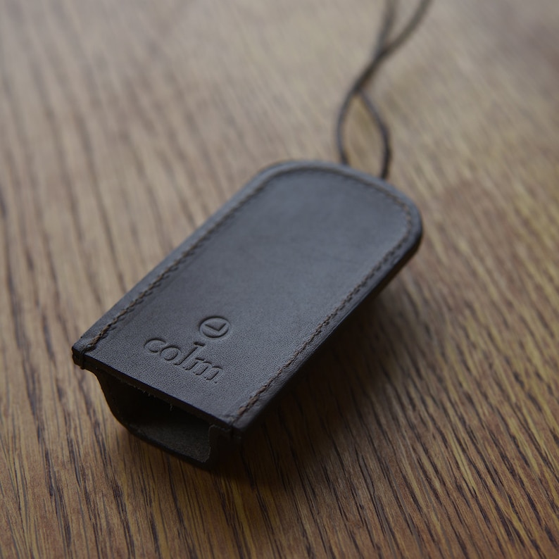 Leather Key Clochette Necklace: Bell-shaped Key Case - Etsy