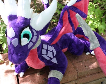 Dragon plush | Etsy