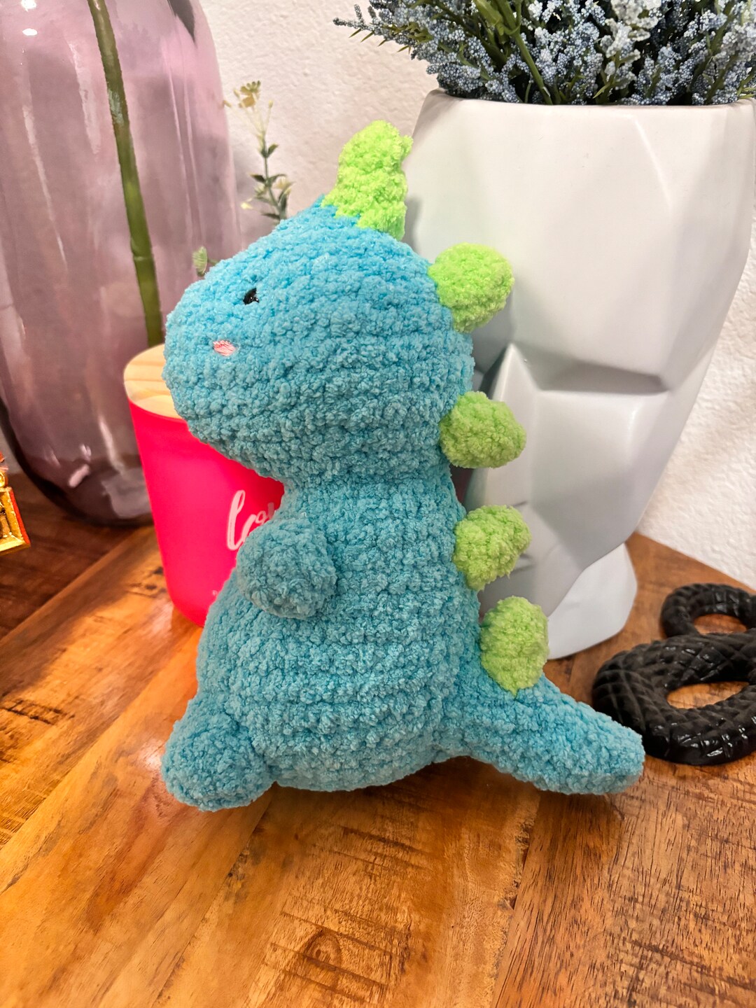 Chunky Dino Plushie - Etsy
