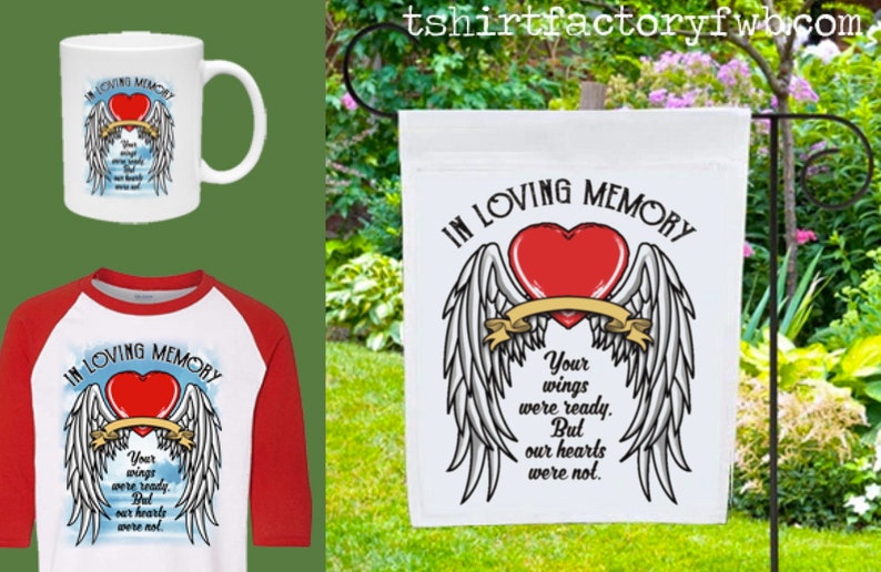 Memorial Customizable Design Digital Art 4.PNG Files W/ | Etsy