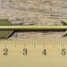 12 Large Arrow Charms, Antique Bronze Tone,double Sided-rs094 - Etsy