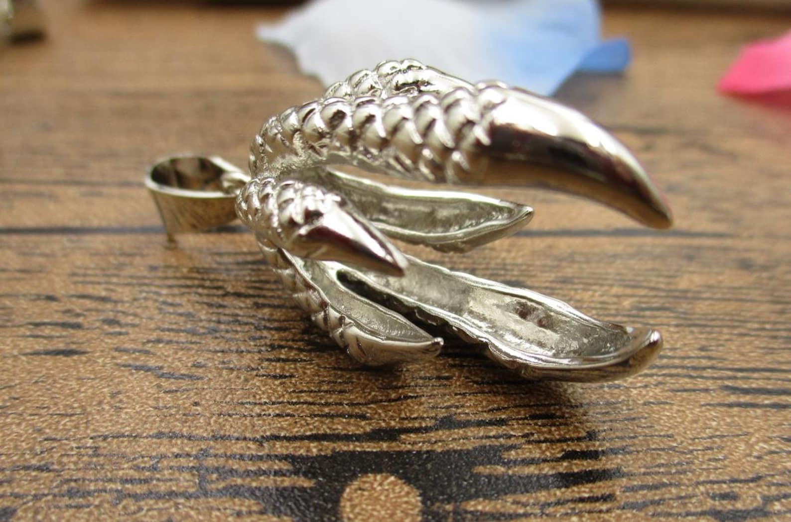 1 Eagle Claw Locket Pendant Cage for 16mm Pearls and - Etsy