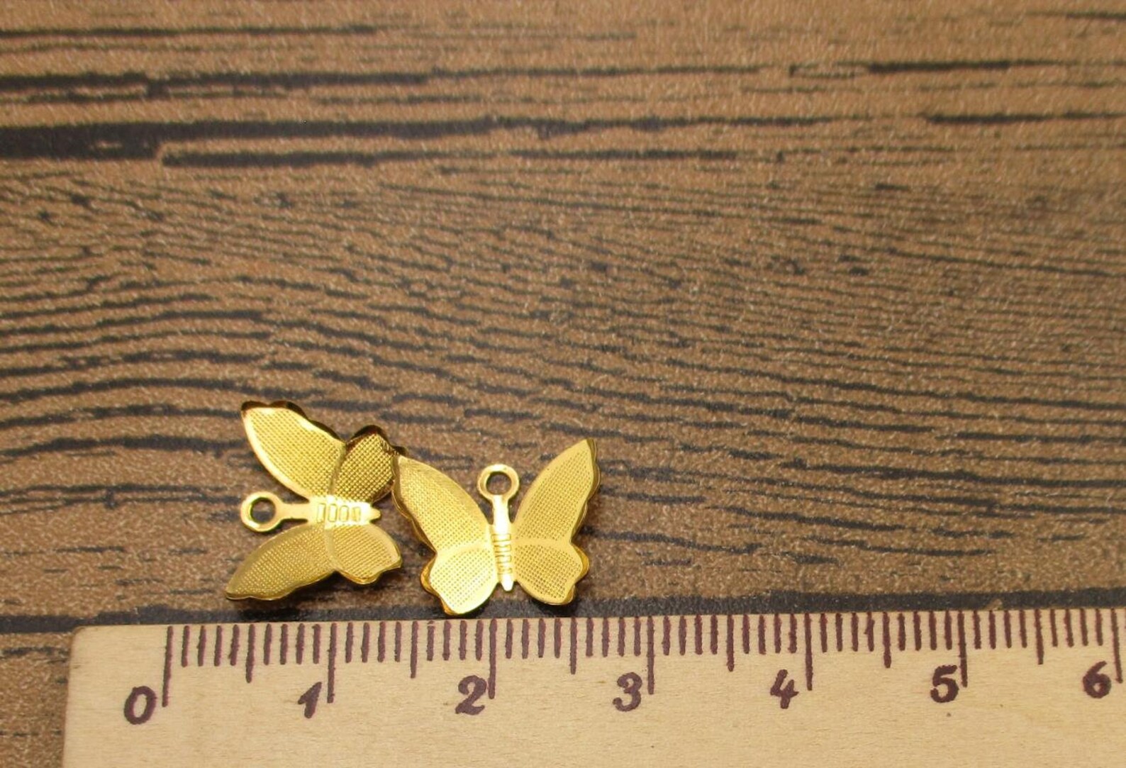 BULK SALE 100 Butterfly Charms Gold Color 3D Charms-RS1062 | Etsy