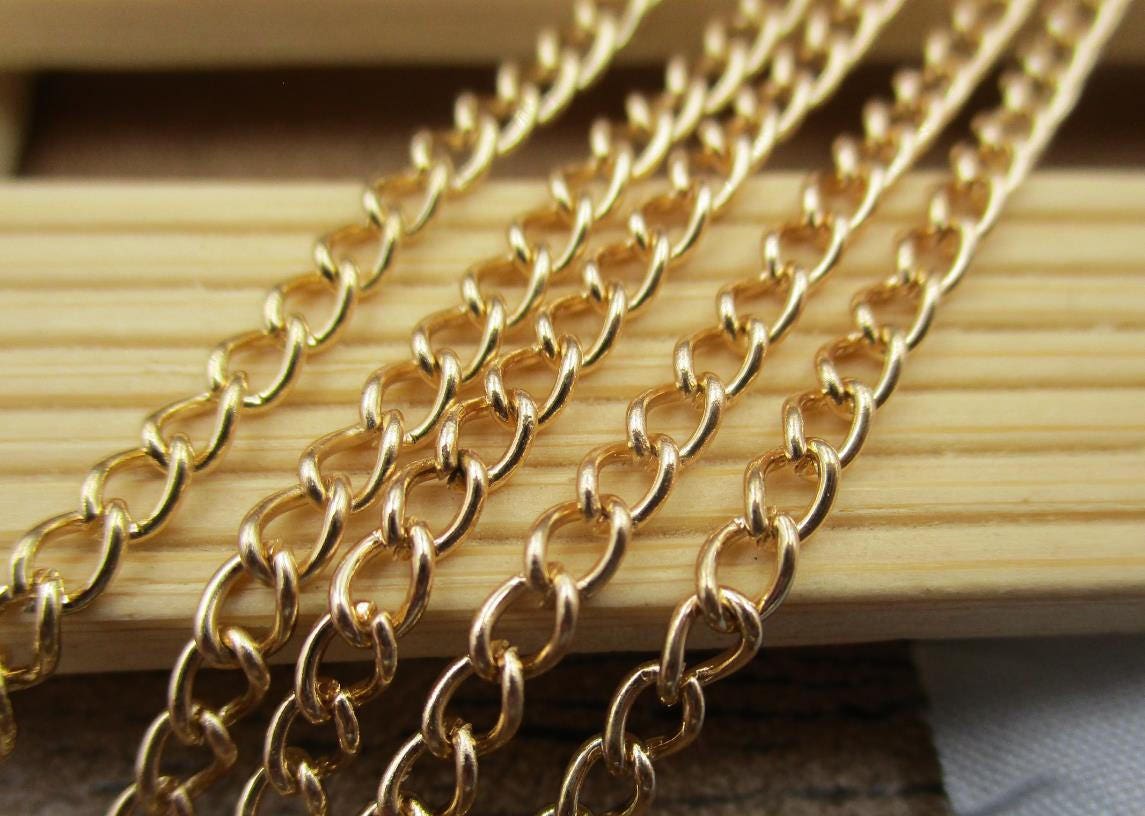 12ft Length Chains-2.5x3.5mmchain for Jewelry Making Bulk - Etsy