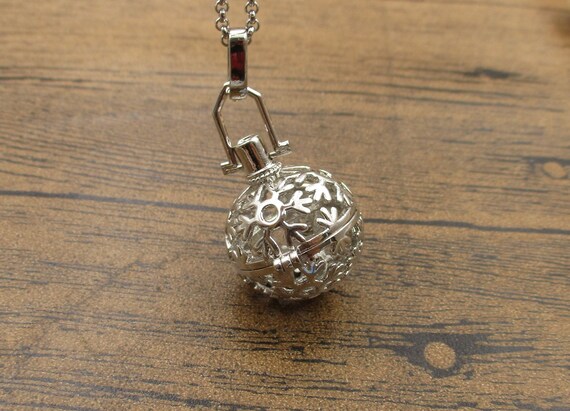 1 Cage Locketfiligree Cage Pendantfitting 14-16mm - Etsy