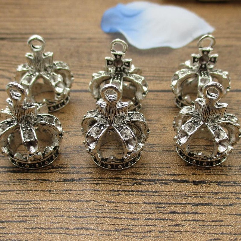 Crown Charms - Etsy