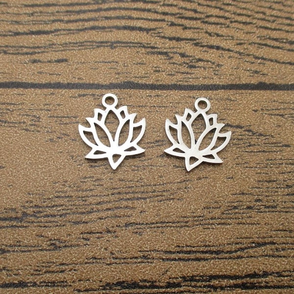 Lotus Flower Beads - Etsy