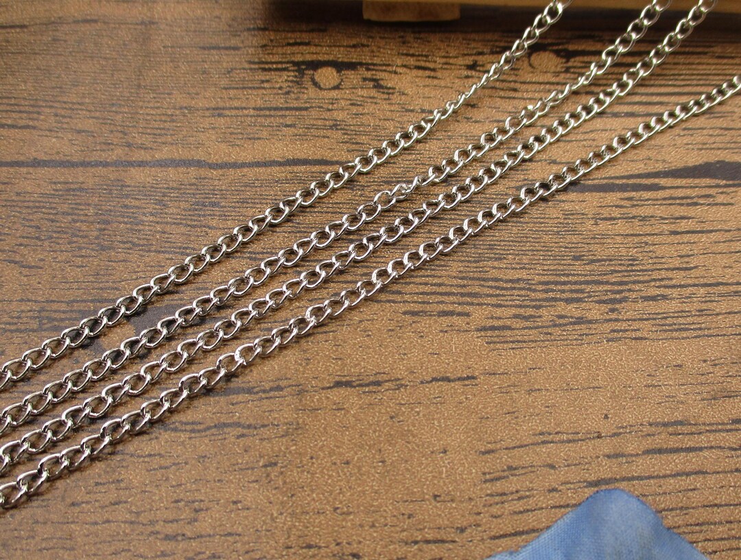 12ft Length Chains-3x4mm,chain for Jewelry Making, Bulk Chains,antique ...