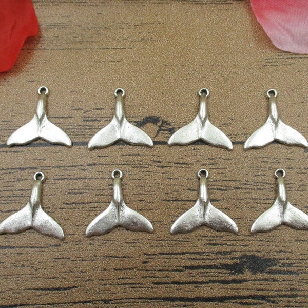 Whale Tail Charm - Etsy