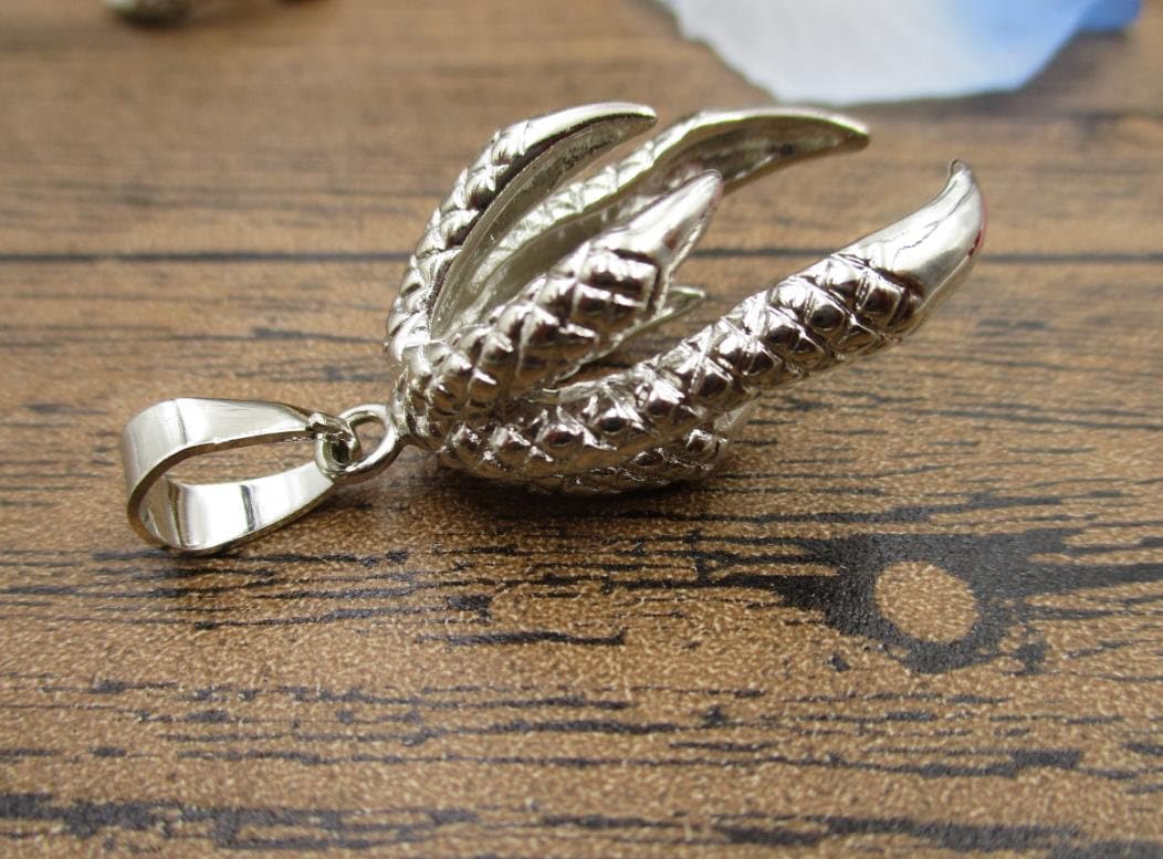 1 Eagle Claw Locket Pendant Cage for 16mm Pearls and - Etsy