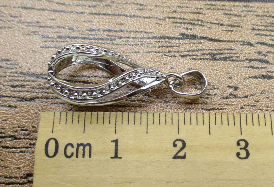 2 Cage Locket Pendantcage for 8mm Beadantique Silver - Etsy