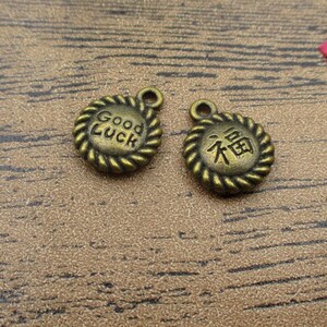 12 Blessing Charms,antique Bronze Tone,3d Charms-rs947 - Etsy