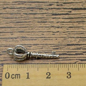 20 Key Charms Antique Silver Tone 3D Charms-rs574 - Etsy