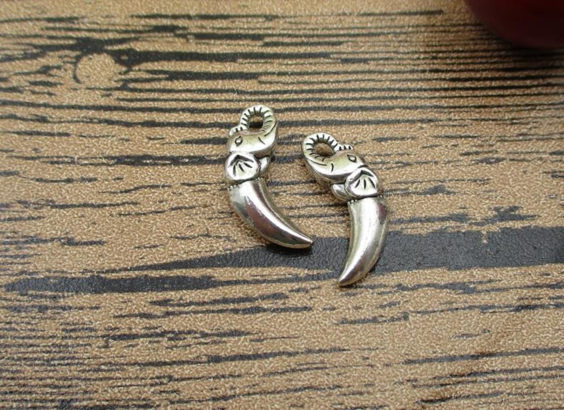 12 Elephant Charms,metal Ivory Pendants,antique Silver Tone-rs631 - Etsy