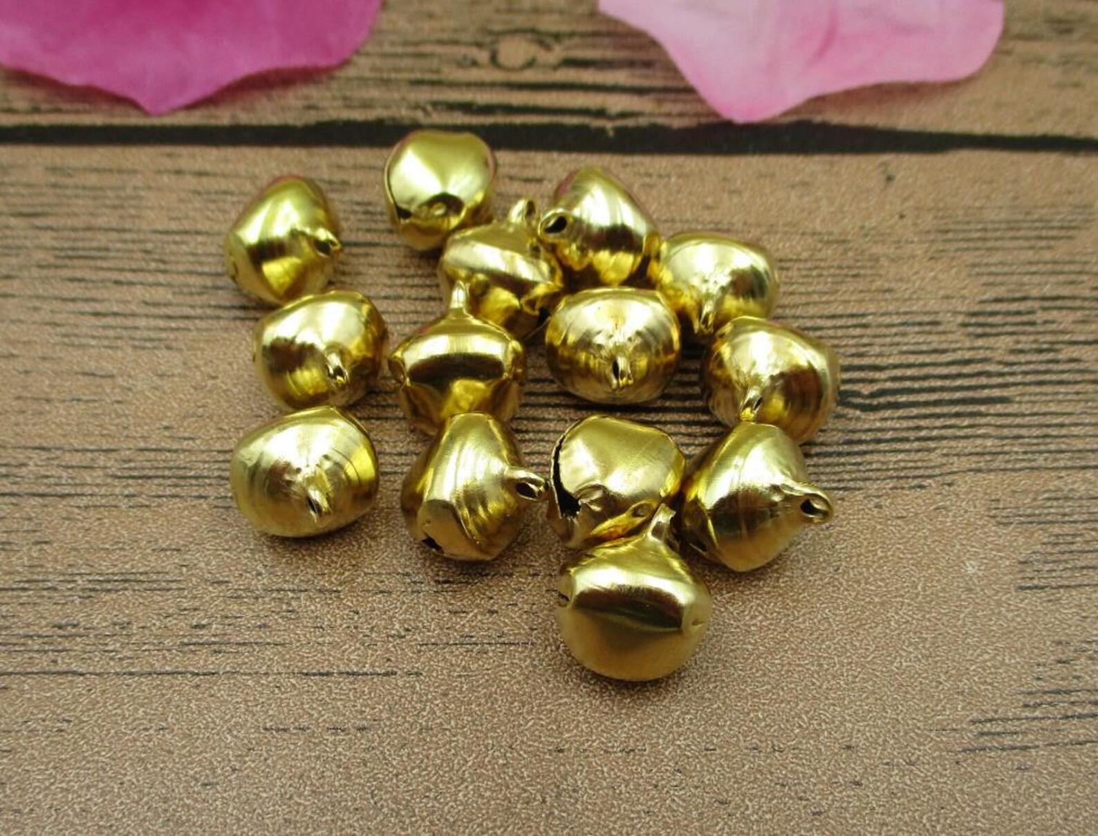 20 Iron Bells 12mm Jingle Bell Charms,golden Tone-rs592 - Etsy