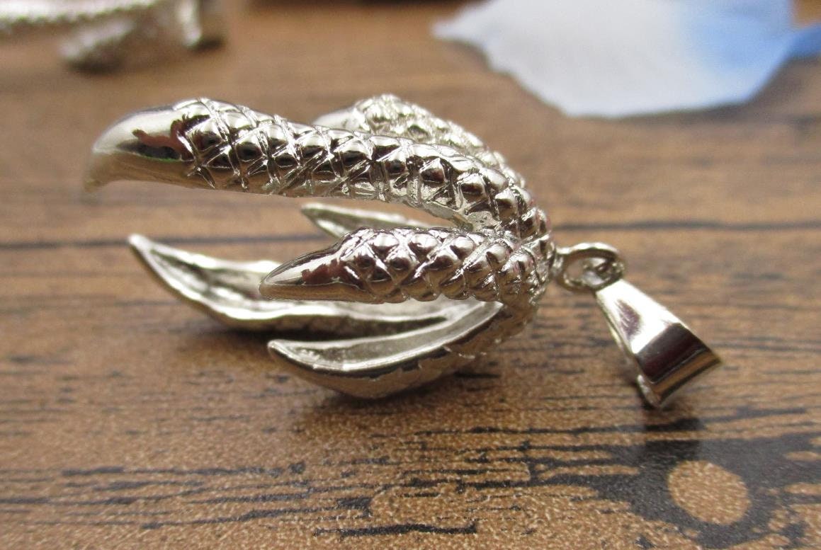 1 Eagle Claw Locket Pendant Cage for 16mm Pearls and | Etsy