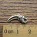 12 Elephant Charms,metal Ivory Pendants,antique Silver Tone-rs631 - Etsy