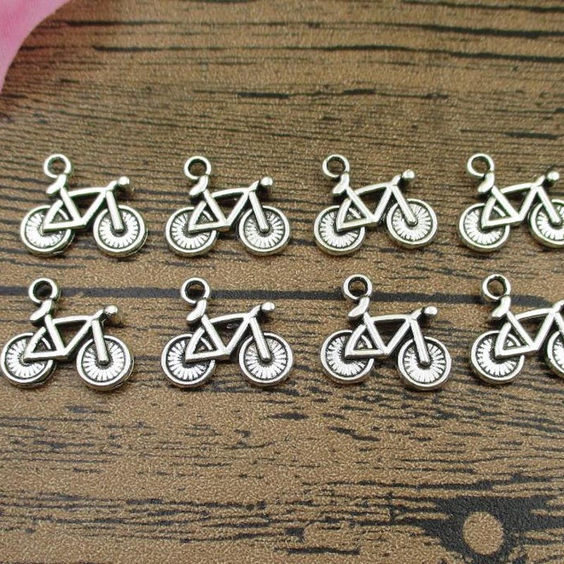 Bicycle Charm - Etsy