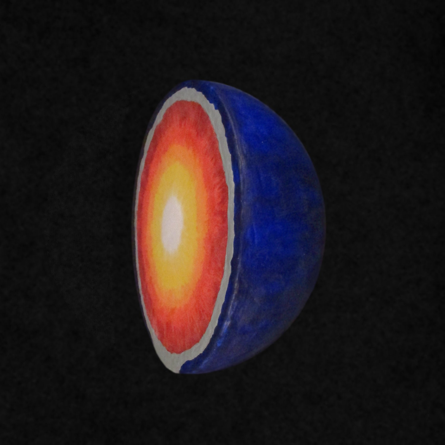 Earth Cut in Half. - Etsy