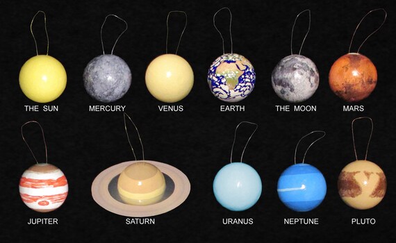 Solar System Ornaments